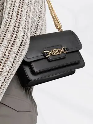 Michael Kors Heather Logo-plaque Shoulder Bag