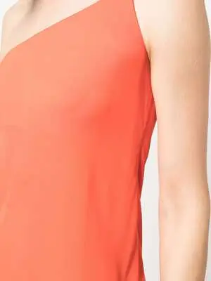 Dsquared2 Off-shoulder Knee-length Dress - Orange