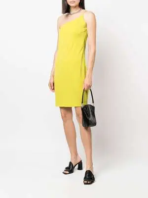 Dsquared2 Off-shoulder Knee-length Dress - Green