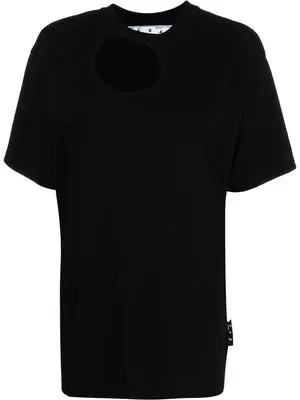 Off-White Cut-out Short-sleeve T-shirt