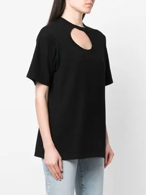 Off-White Cut-out Short-sleeve T-shirt
