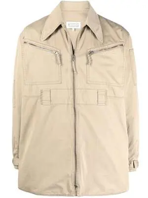 MAISON MARGIELA Lightweight Cotton Jacket - Black
