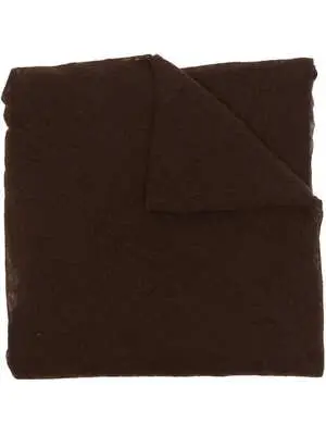 Botto Giuseppe Cashmere Knit Scarf - Brown