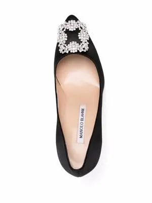 Manolo Blahnik Buckle-detail Stiletto Pumps
