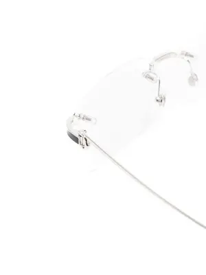 Cartier Rimless Square-frame Glasses