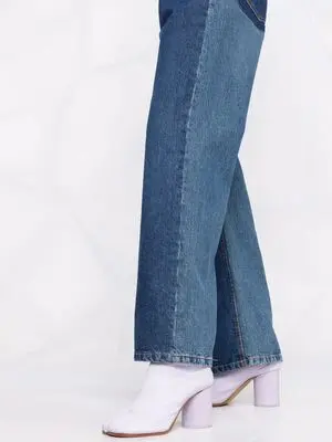 MAISON MARGIELA Two-tone Oversize Jeans