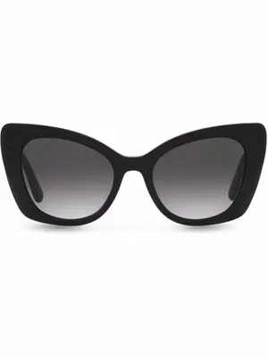 Dolce & Gabbana Dg Crossed Sunglasses - Black