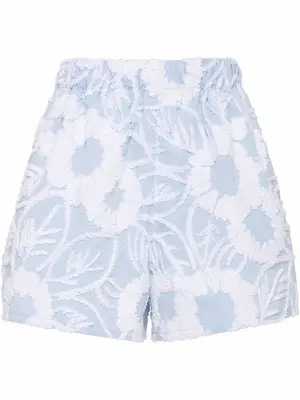 Prada Embroidered Shorts For Women