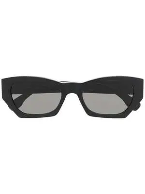 RETROSUPERFUTURE Amata Rectangular Sunglasses - Black