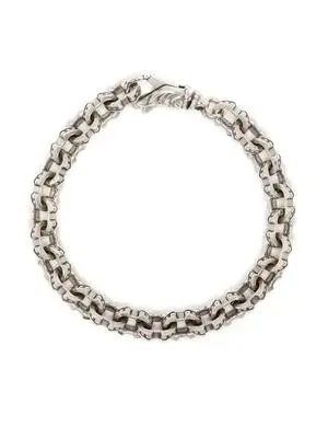 Emanuele Bicocchi Spiked-link Chain Bracelet - Silver