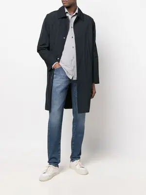ZANONE Classic Button-up Shirt - Grey
