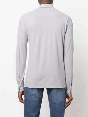 ZANONE Classic Button-up Shirt - Grey