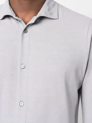 ZANONE Classic Button-up Shirt - Grey