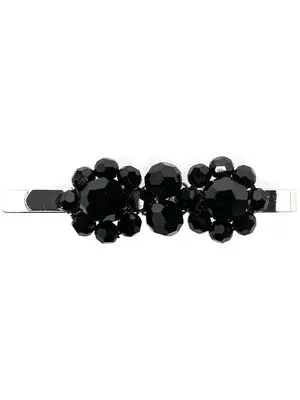 Simone Rocha Crystal-embellished Hairclip - Black