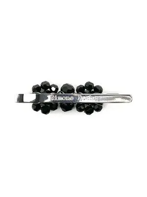 Simone Rocha Crystal-embellished Hairclip - Black