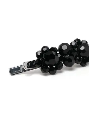 Simone Rocha Crystal-embellished Hairclip - Black