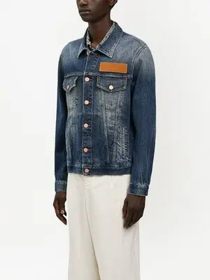 Palm Angels Logo Denim Jacket