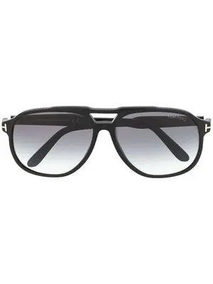 TOM FORD Raoul Pilot Sunglasses - Black