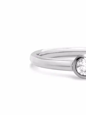 PRAGNELL 18kt White Gold Diamond Ring - Silver