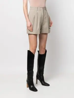 Alexander McQueen Concealed-front Fastening Shorts