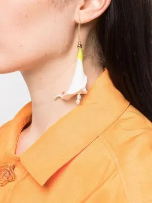 Cult Gaia Flower-drop Earrings