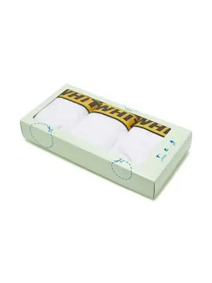 Off-White Logo Waistband Boxer Shorts - White