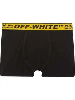 Off-White Classic Industrial Tri-pack Boxer Shorts - Black
