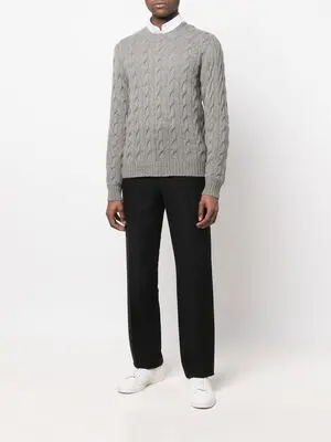 Ralph Lauren Purple Label Cable-knit Cashmere Jumper