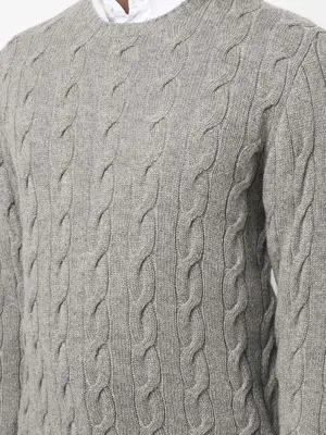 Ralph Lauren Purple Label Cable-knit Cashmere Jumper