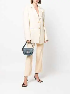 HEBE STUDIO Tailored High-waisted Trousers