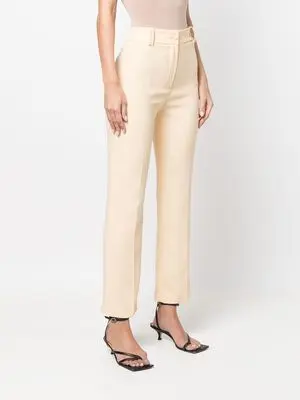 HEBE STUDIO Tailored High-waisted Trousers