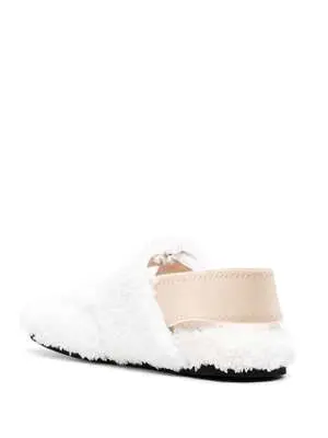 N°21 Logo-embroidered Fussbett Sandals