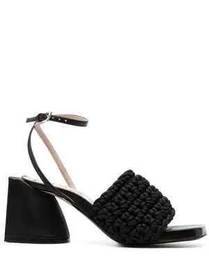 N°21 Braided High-heel Sandals