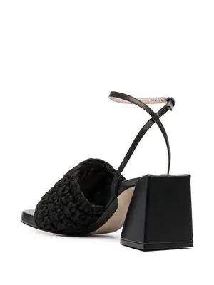 N°21 Braided High-heel Sandals