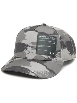 Armani Exchange Camouflage-print Cap