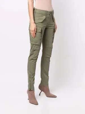 Ralph Lauren Skinny-cut Cargo Trousers - Green
