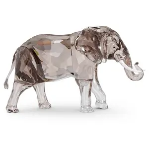 SWAROVSKI Elegance Of Africa Scs Jubilee Edition 2022 Elephant Zena - Gray
