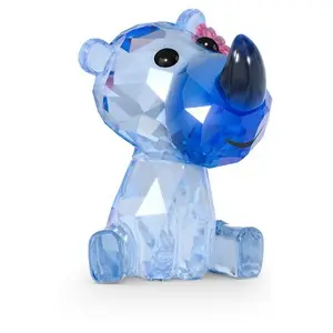 SWAROVSKI Baby Animals Rocky The Rhino - Blue