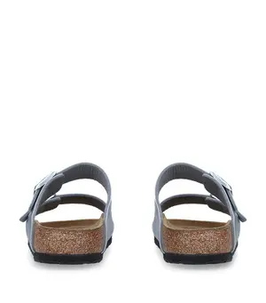 BIRKENSTOCK Arizona Birko-flor Sandals - Silver