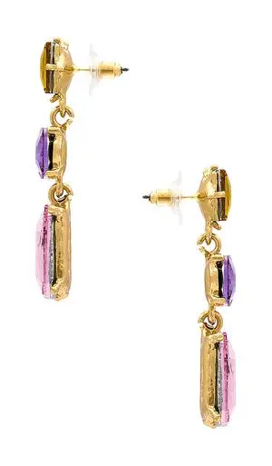 PETIT MOMENTS Allie Dangle Earrings - Gold