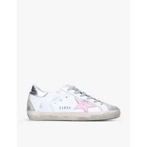 GOLDEN GOOSE Superstar Leather And Suede Low-top Trainers - White/oth
