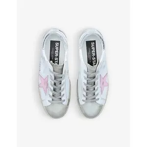 GOLDEN GOOSE Superstar Leather And Suede Low-top Trainers - White/oth