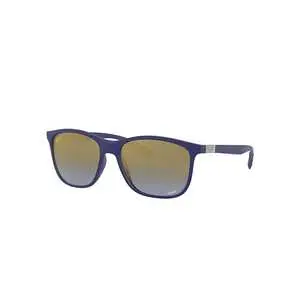 Ray-ban Polarized Lens Sunglasses 56-17 Blue