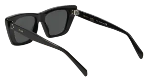 Celine Cat-eye Acetate Sunglasses - Black
