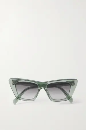 Celine CELINE Eyewear Cat-eye Acetate Sunglasses Blue