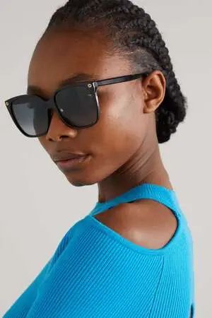 Gucci D-frame Acetate Sunglasses