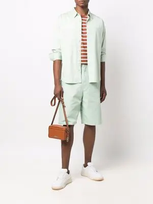 Ami Wide-leg Bermuda Shorts