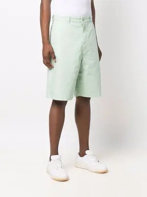 Ami Wide-leg Bermuda Shorts