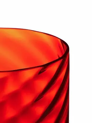 Dolce & Gabbana Hand-blown Murano Water Glasses - Red