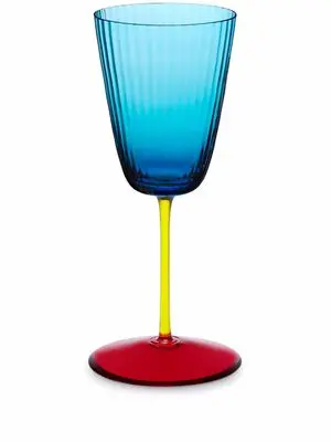 Dolce & Gabbana Murano Wine Glass - Blue